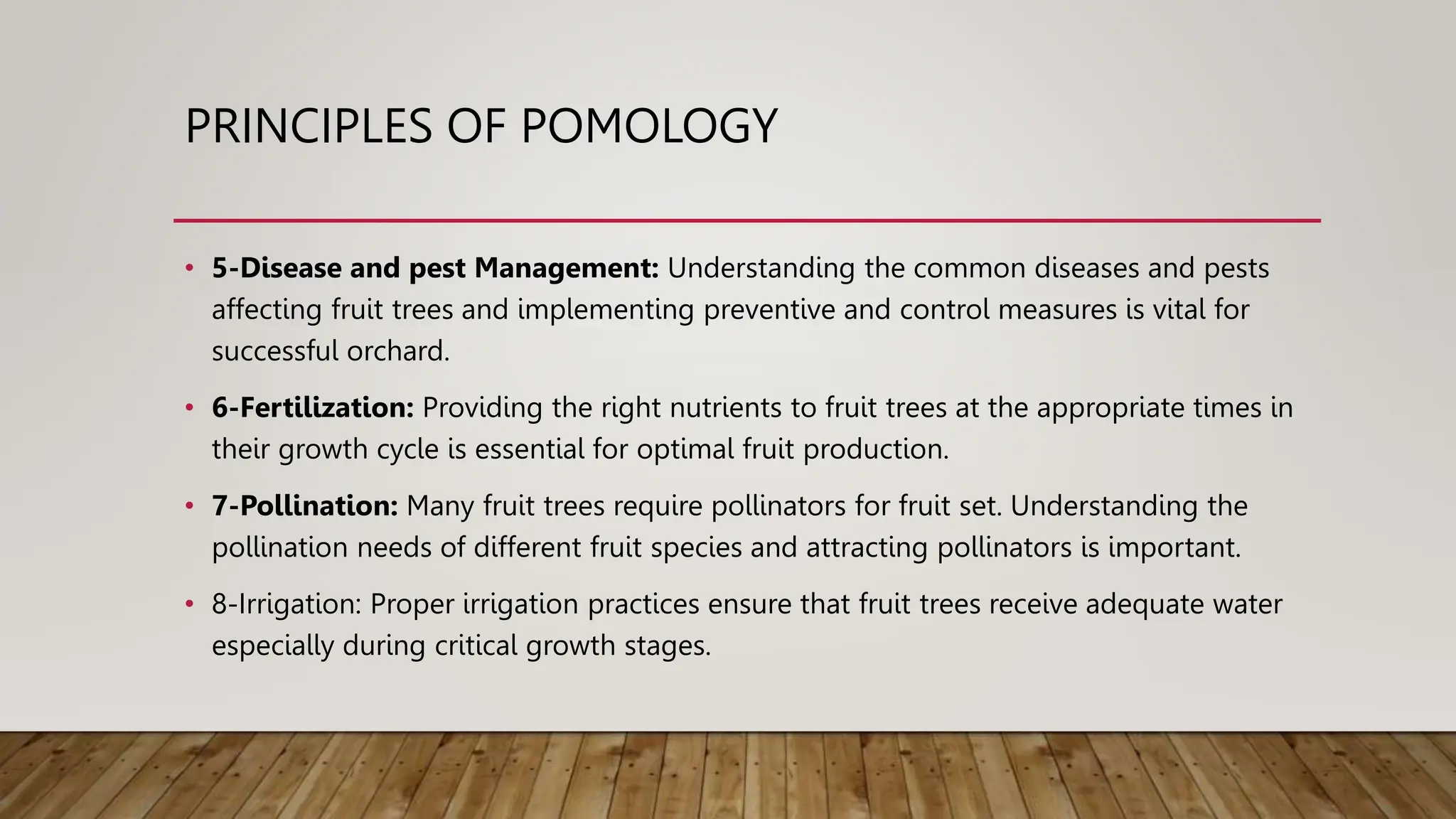 Pomology, Horticulture Plant Sciences.pptx