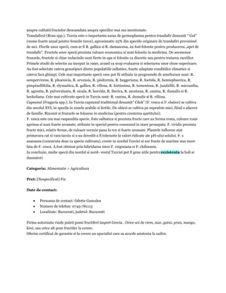 Pomi fructiferi | DOCX