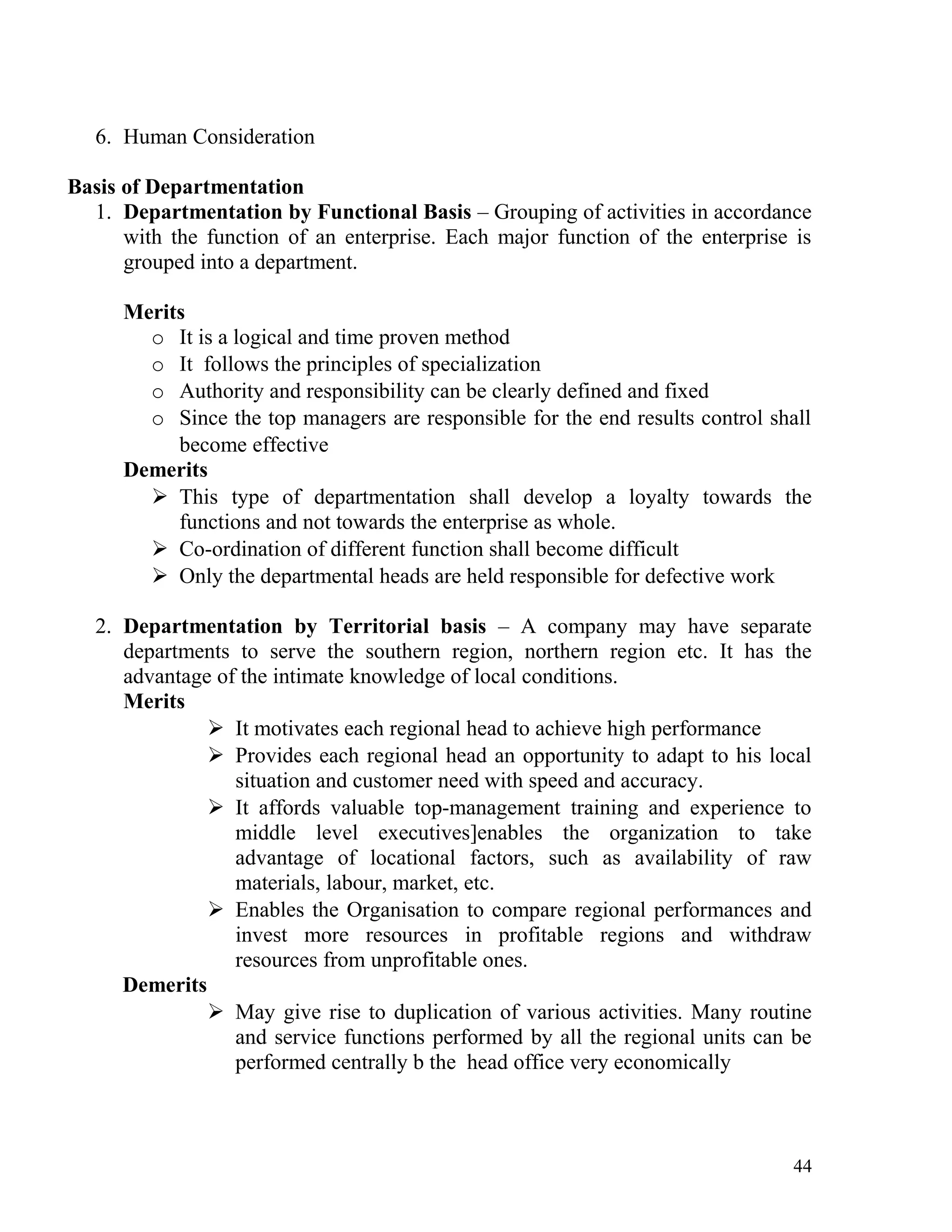 PRINCIPLES OF MANAGEMENT lecture notes | DOC