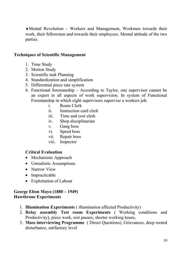 PRINCIPLES OF MANAGEMENT lecture notes | DOC | Business Administration ...