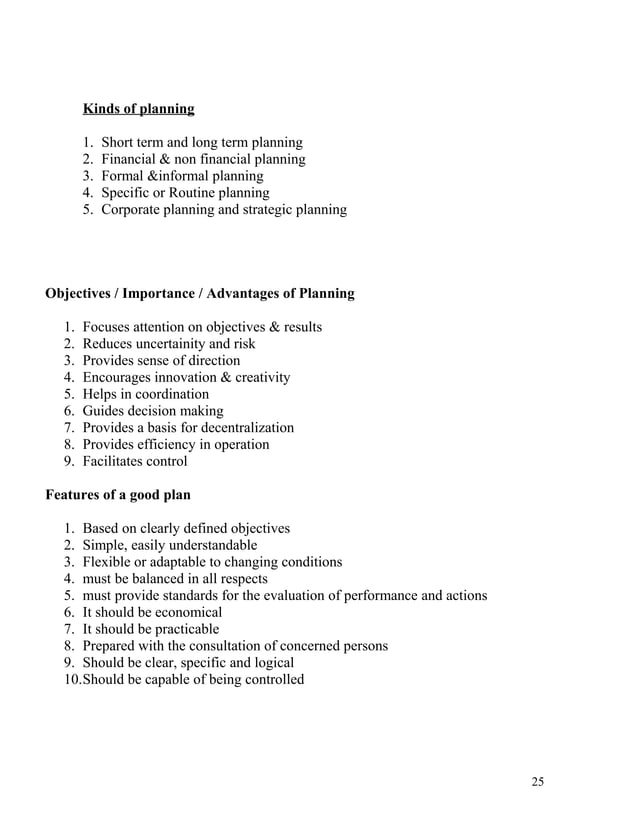 PRINCIPLES OF MANAGEMENT lecture notes | DOC | Business Administration ...