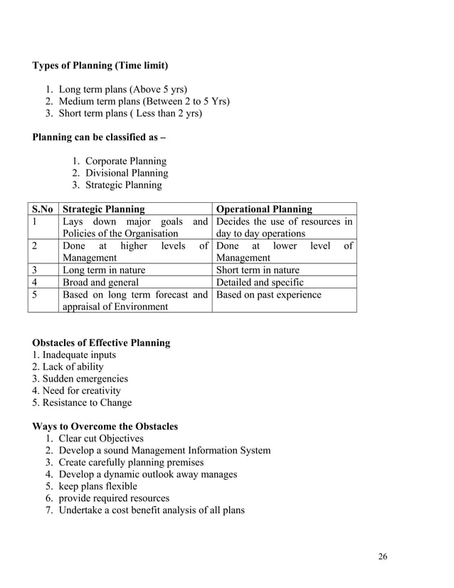 PRINCIPLES OF MANAGEMENT lecture notes | DOC | Business Administration ...