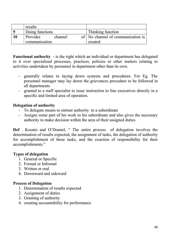 PRINCIPLES OF MANAGEMENT lecture notes | DOC | Business Administration ...