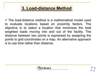 facility location and planning layout | PPTX | Business | Business and ...