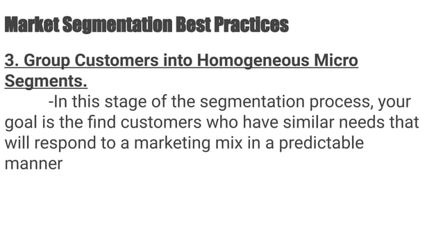 POM_Module 8_Market Segmentation and Positioning | PPT