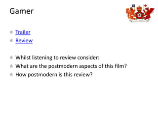 Post-Modernism Session 4 | PPTX