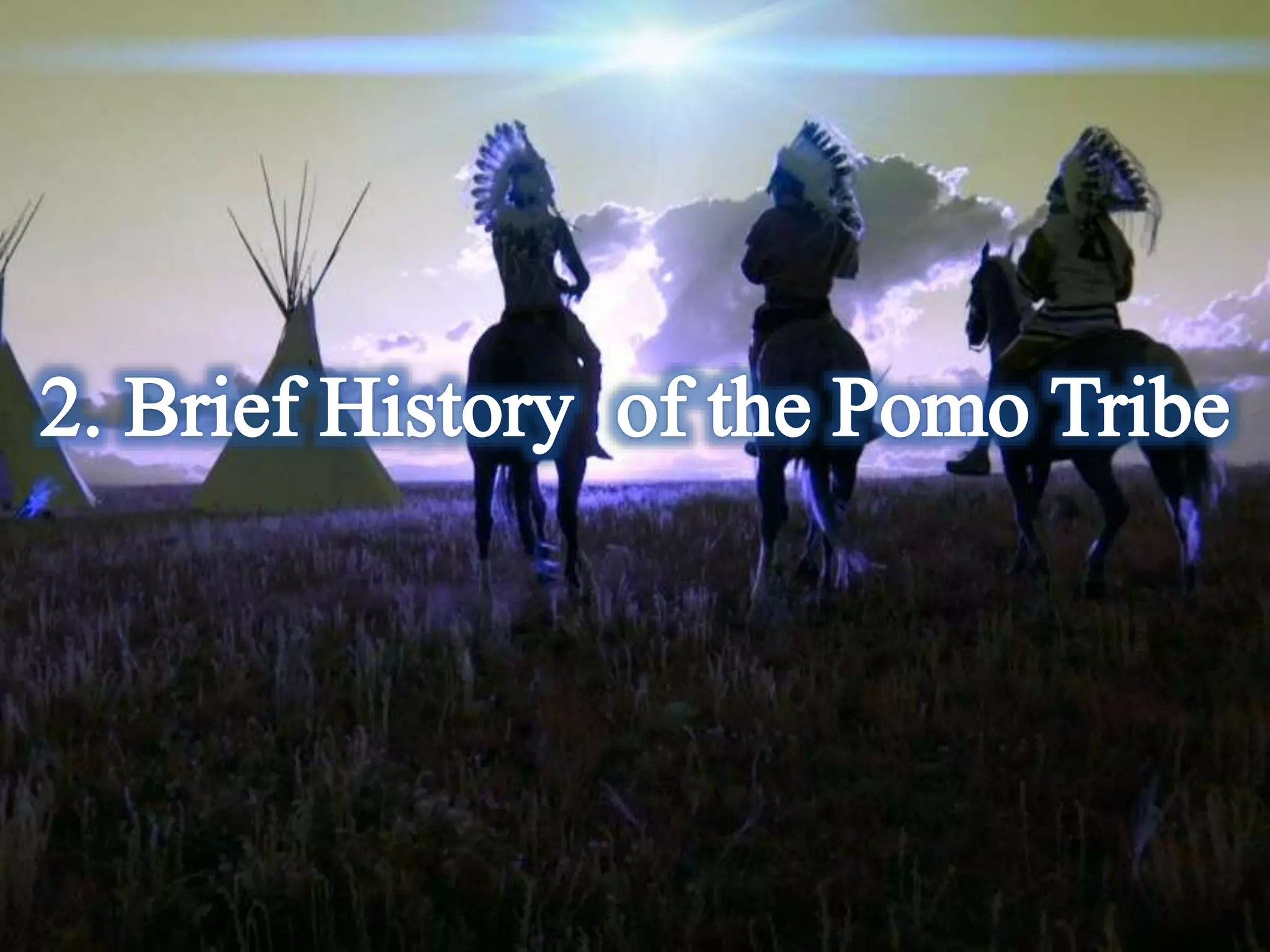 Native American People: Pomo Indian Tribe | PPTX