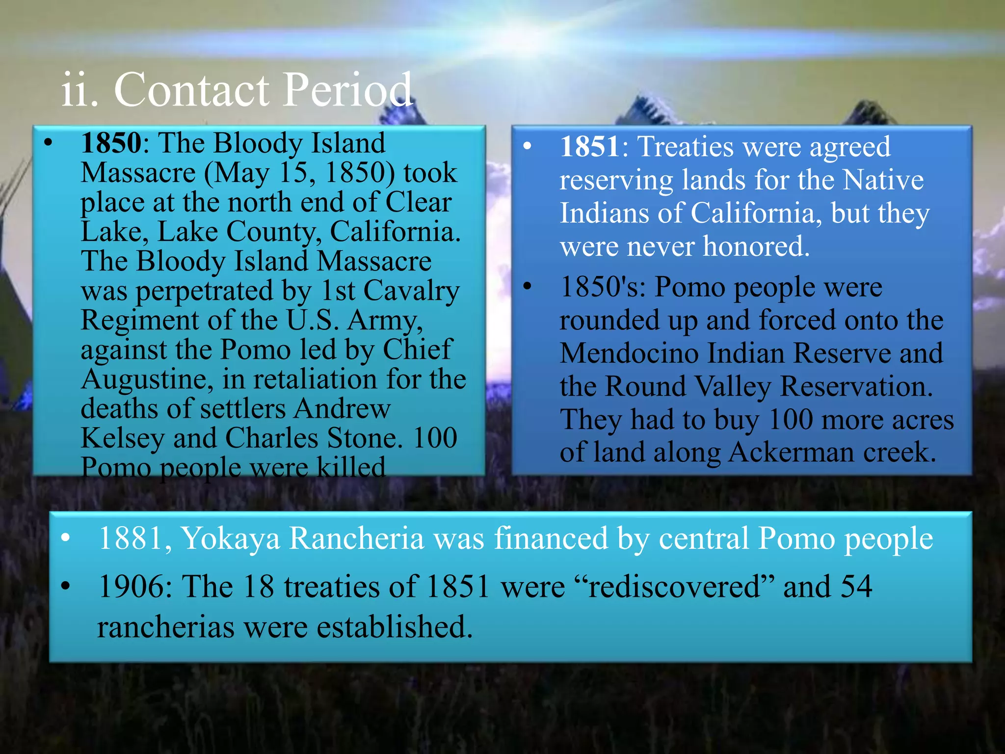 Native American People: Pomo Indian Tribe | PPTX