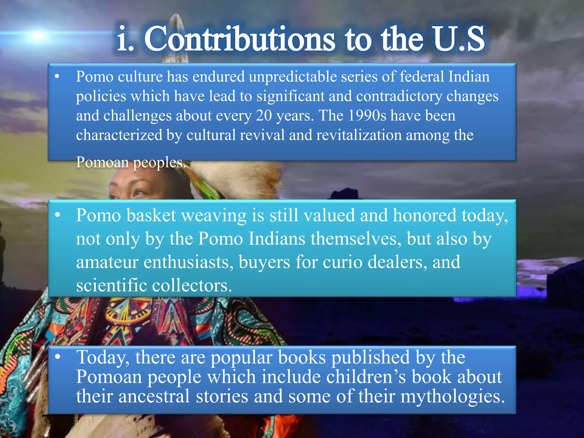Native American People: Pomo Indian Tribe | PPTX