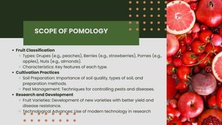 Pomology and Orchard Management: Study of Fruits | PDF