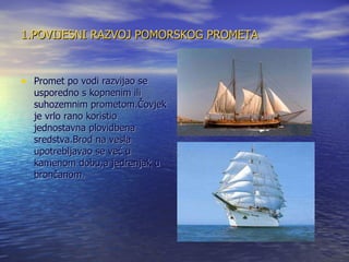 Pomorski promet (E. Hodžić) | PPT