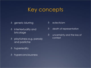 Post-Modernism Session1 | PPT