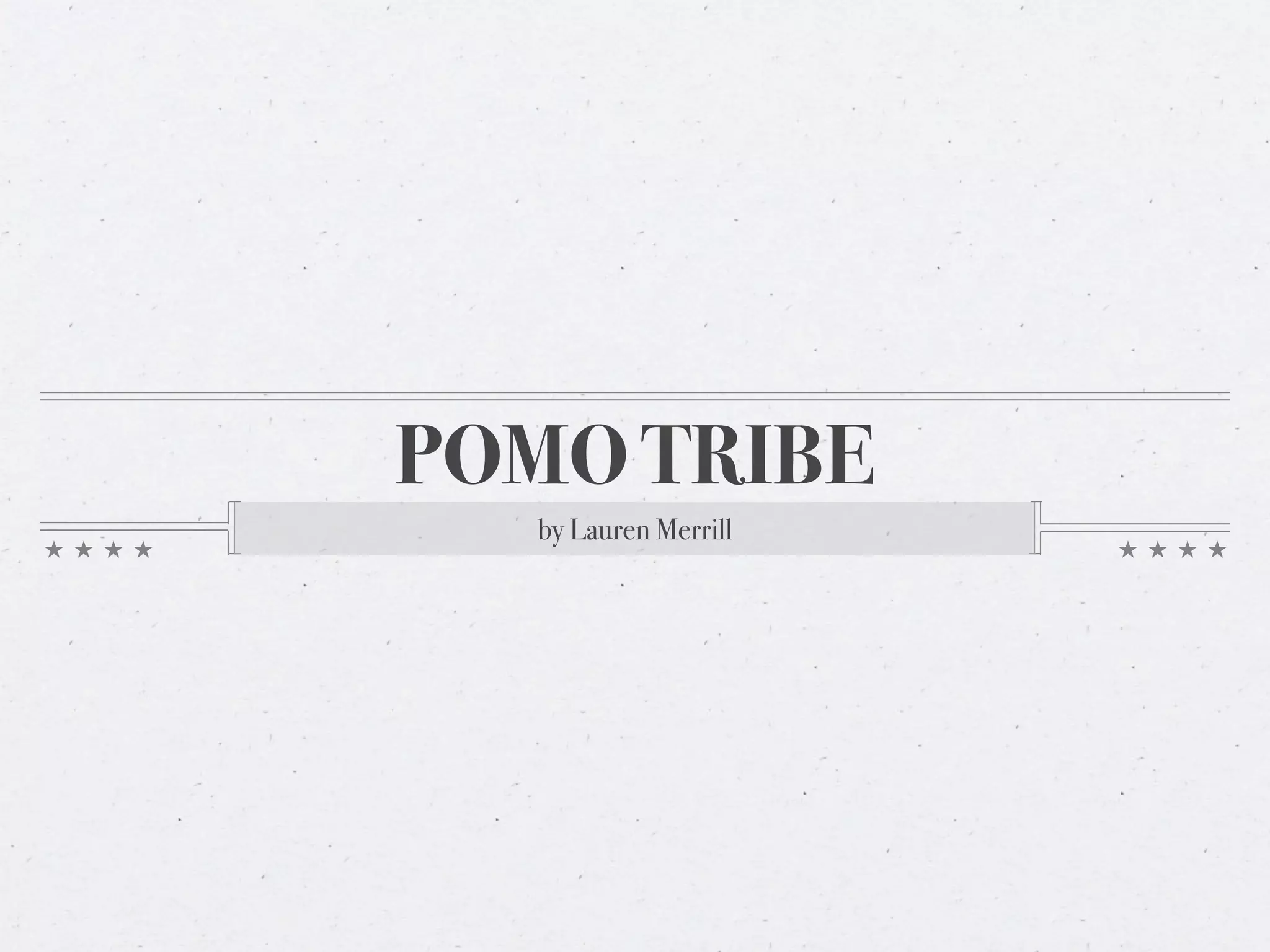 Pomo tribe lwm | ZIP