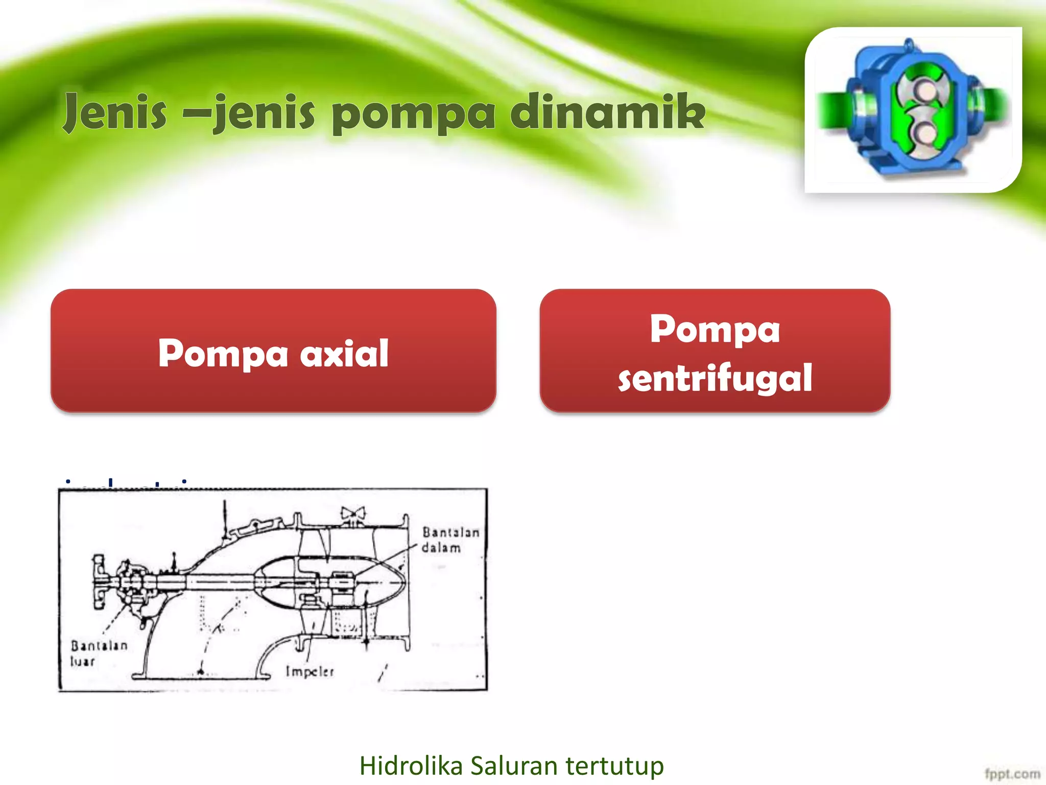 Pompa dan sistem pemompaan | PPTX