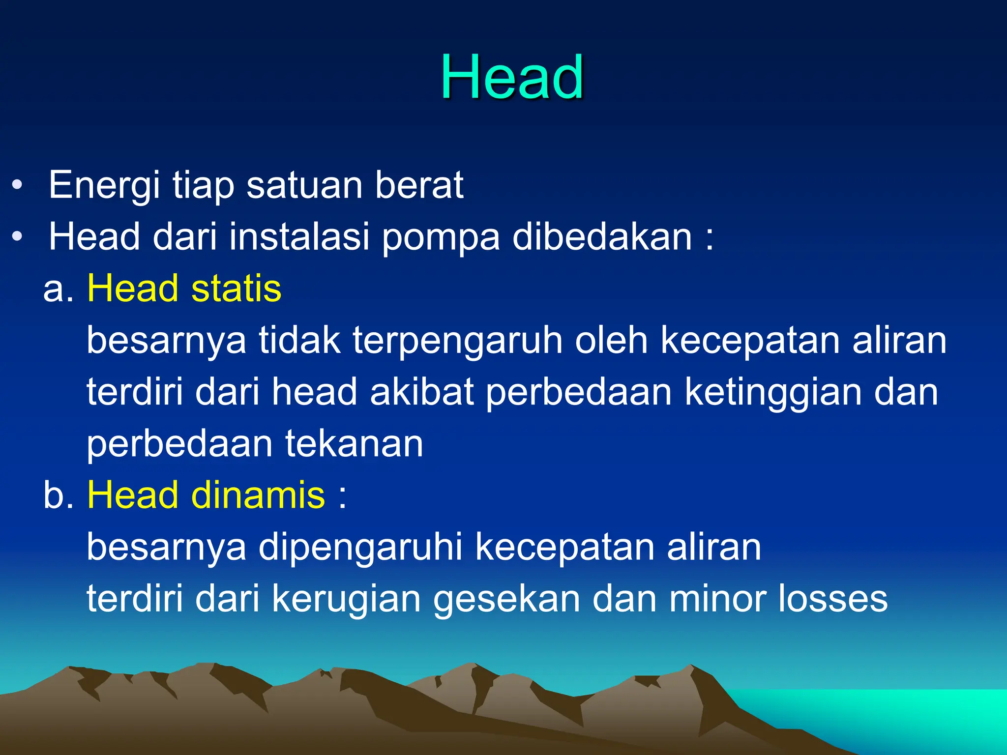 pembahasan jenis - jenis pompa pada jurusan teknik mekanik industri | PPT