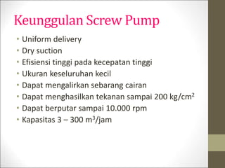 pembahasan jenis - jenis pompa pada jurusan teknik mekanik industri | PPT