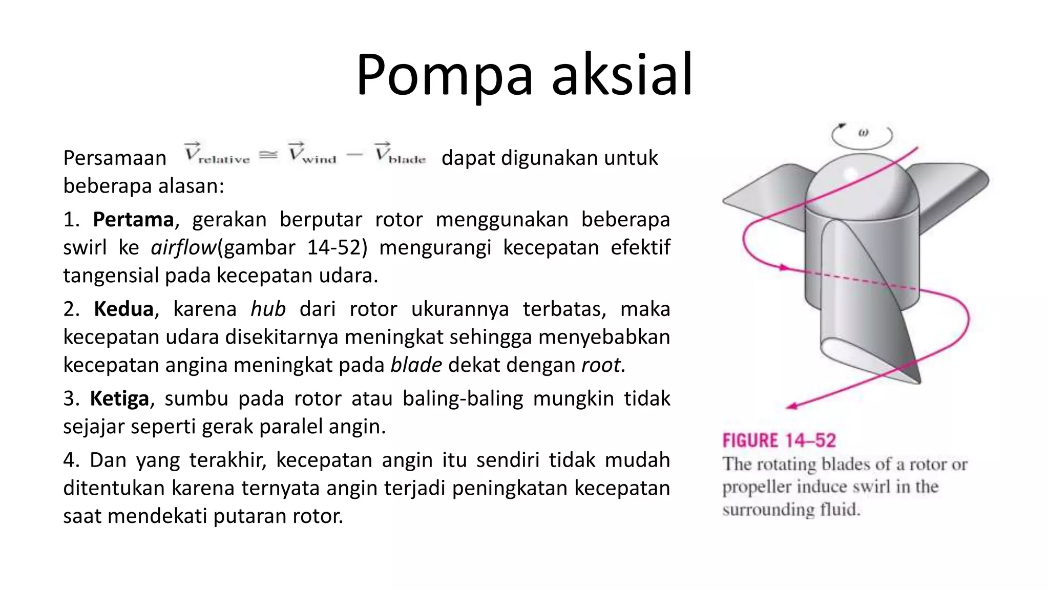 Pompa aksial (axial pump) 1 | PPTX