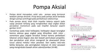 Pompa aksial (axial pump) 1 | PPTX