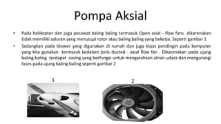 Pompa aksial (axial pump) 1 | PPTX