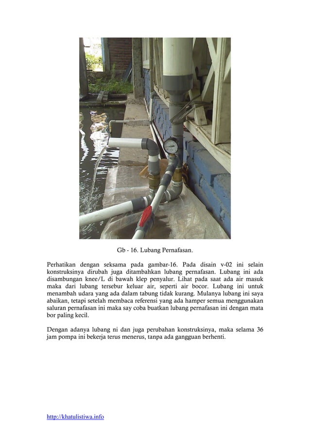 Hidram - Pompa Air tanpa Listrik & Minyak | PDF