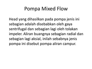 Pompa irigasi | PPTX