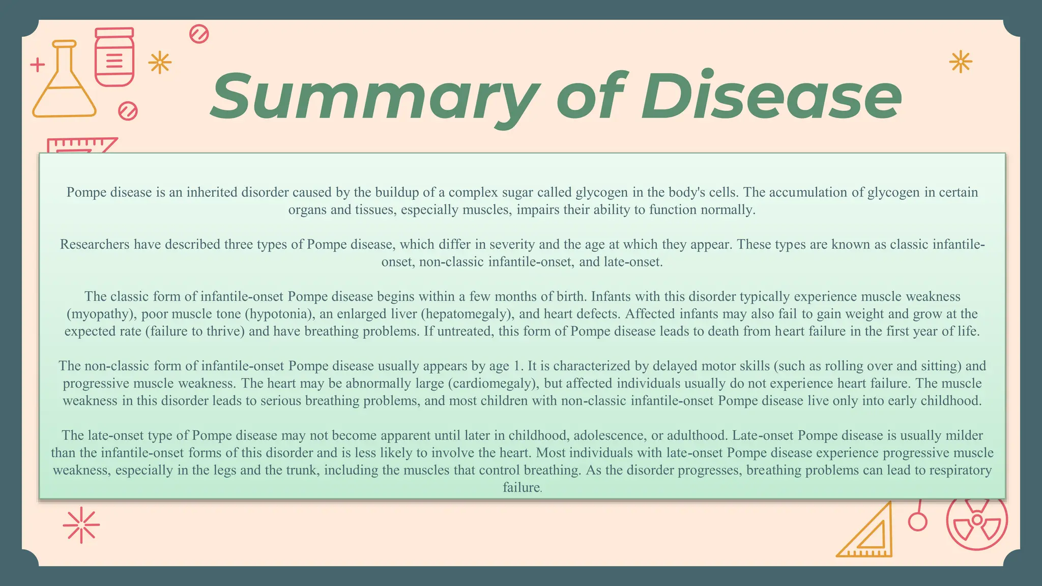 pompe-disease. its definition-study. pptx | PPTX