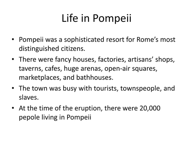 Pompeii | PPTX