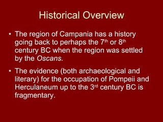 Pompeii Part 1: Background | PPT