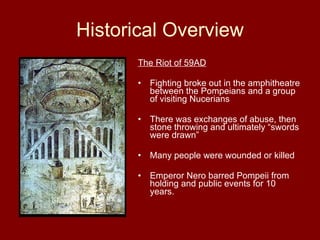 Pompeii Part 1: Background | PPT