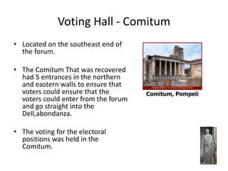 Pompeii public buildings power point | PPTX