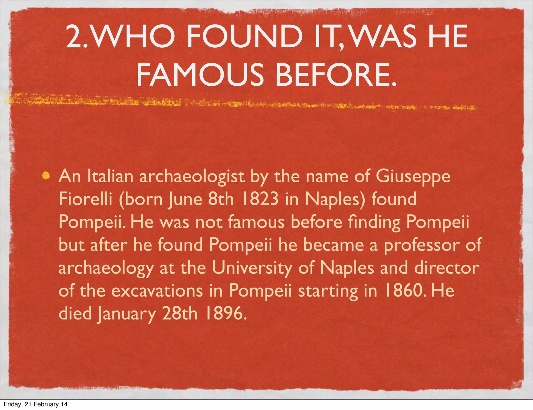 Pompeii the lost city | PDF