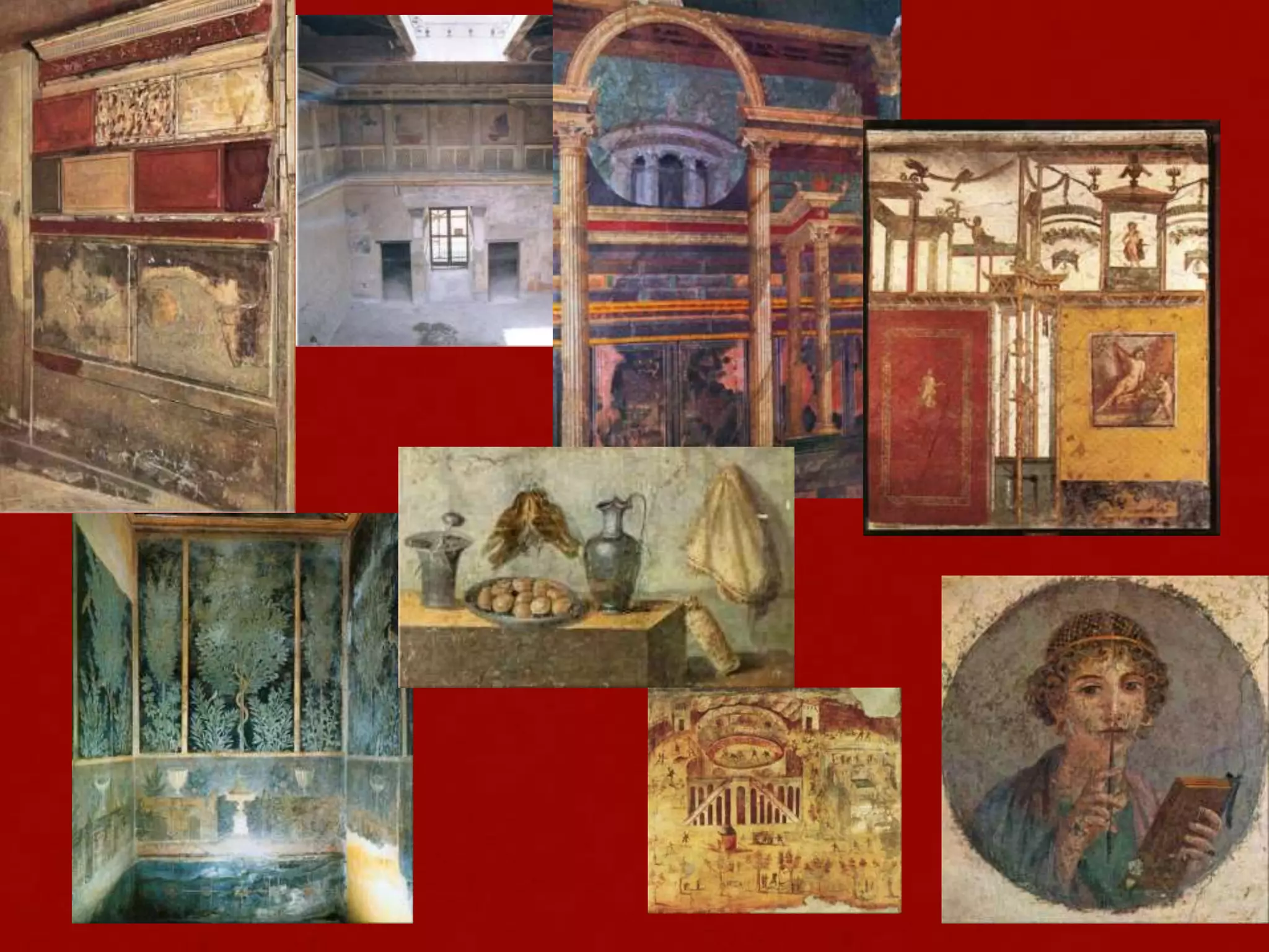 Pompeii wall paintings april 2014 | PPTX