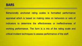 Principles of Management - Performance Appraisal methods | PPSX