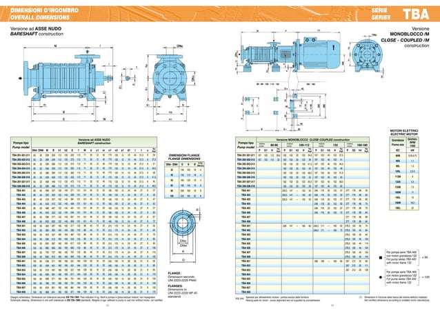 Pompe Travaini - Travaini pumps | PDF | Home Appliances | Home & Garden