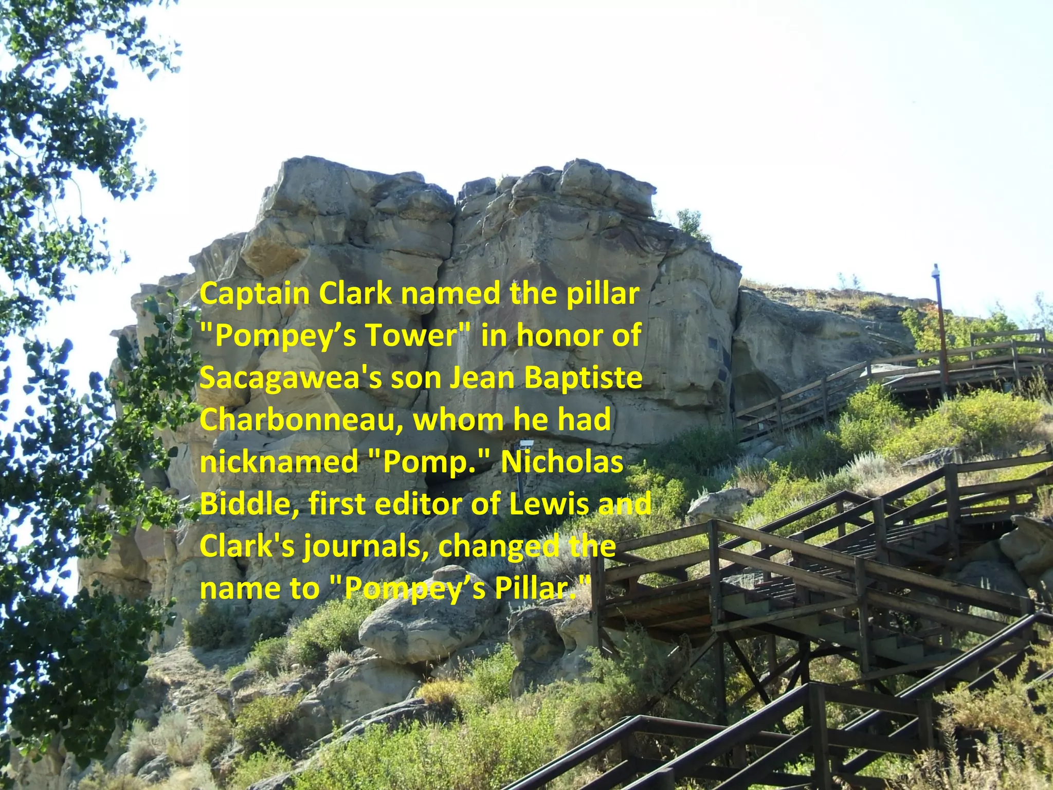 Pompey’s pillar and the custer battlefield, mt | PPT | North America ...