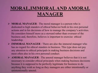 business ethics and social reponsibility | PPT