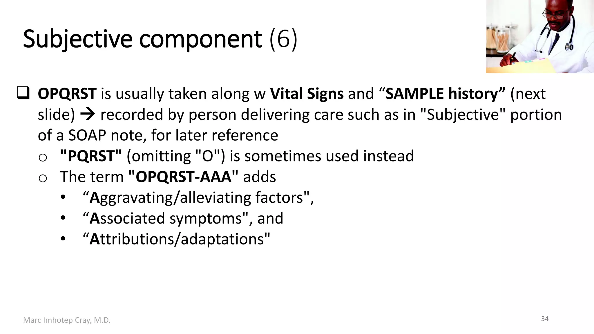 POMR and SOAP Notes | PDF