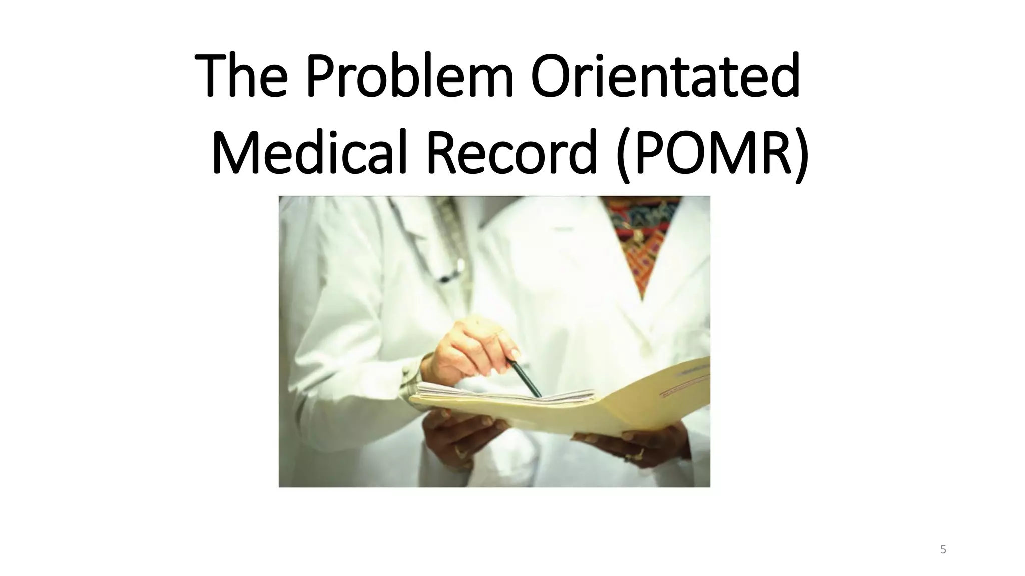 POMR and SOAP Notes | PDF