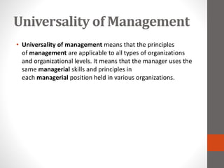 Principles of Management | PPT