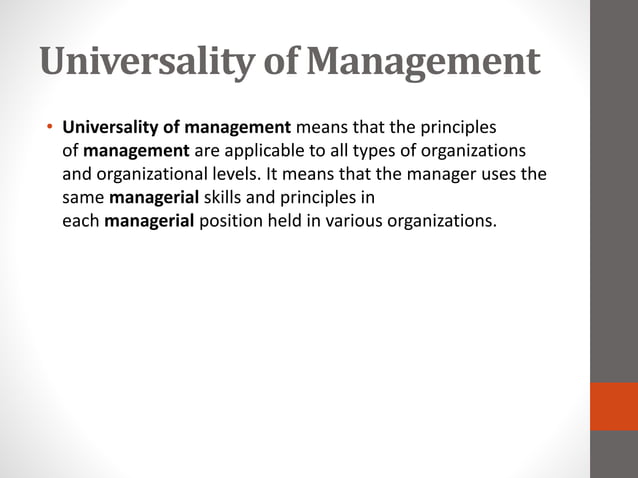 Principles of Management | PPT