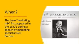 Comprehensive Overview of Marketing Mix and Product Life Cycle | PPTX