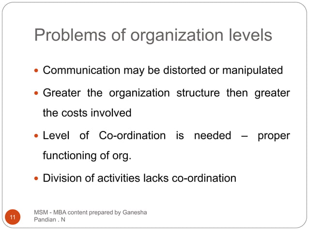 Principles of Management unit 3 organizing | PPTX