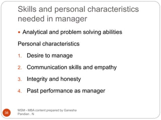 Principles of Management unit 3 organizing | PPTX