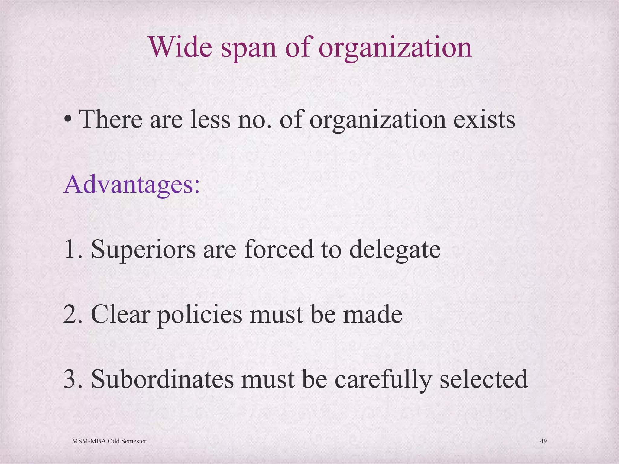 Principles of Management unit 3 organizing | PPTX