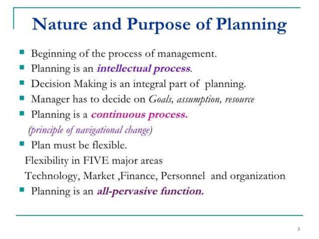 POM_UNIT_II_PLANNING.pptx | Free Download