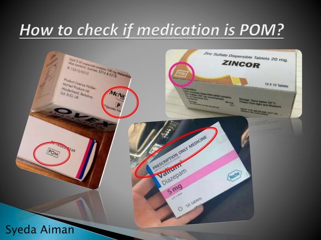 POM vs OTC drugs | PPT
