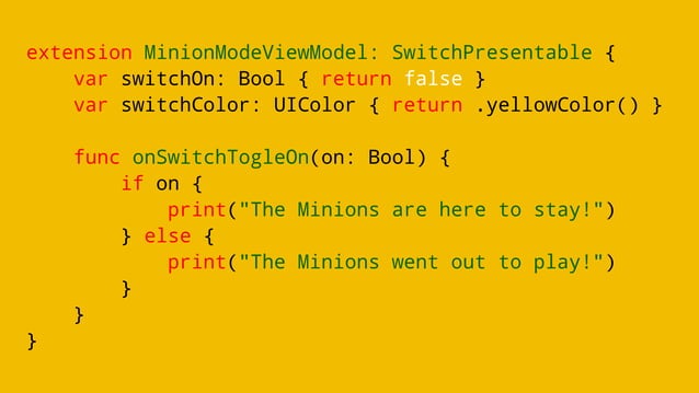 Protocol-Oriented MVVM | PPT