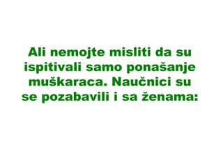 Ponasanje i zelje | PPT