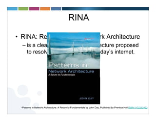 RINA: Recursive Inter Network Architecture | PPT