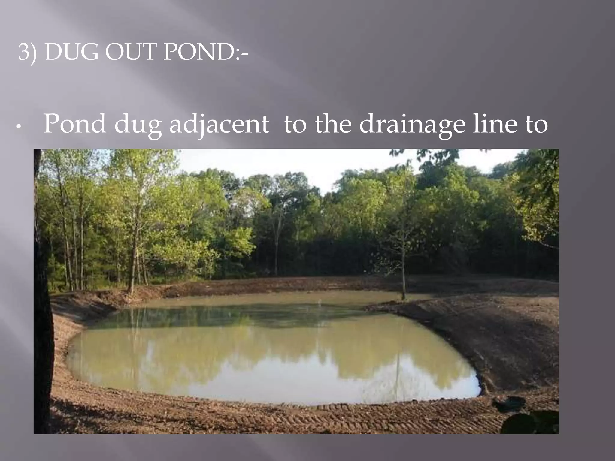 FARM POND DESIGN AND ITS COST ESTIMATION | PPTX